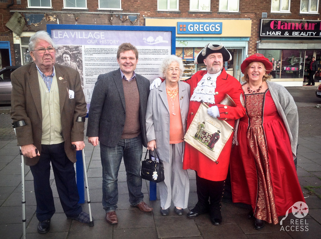 Re-Awakening Lea Village History Boards Unveiled | Reel Access